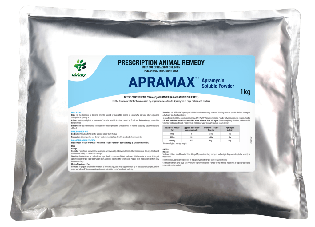 Apramax™ Apramycin Soluble Powder - Abbey Labs