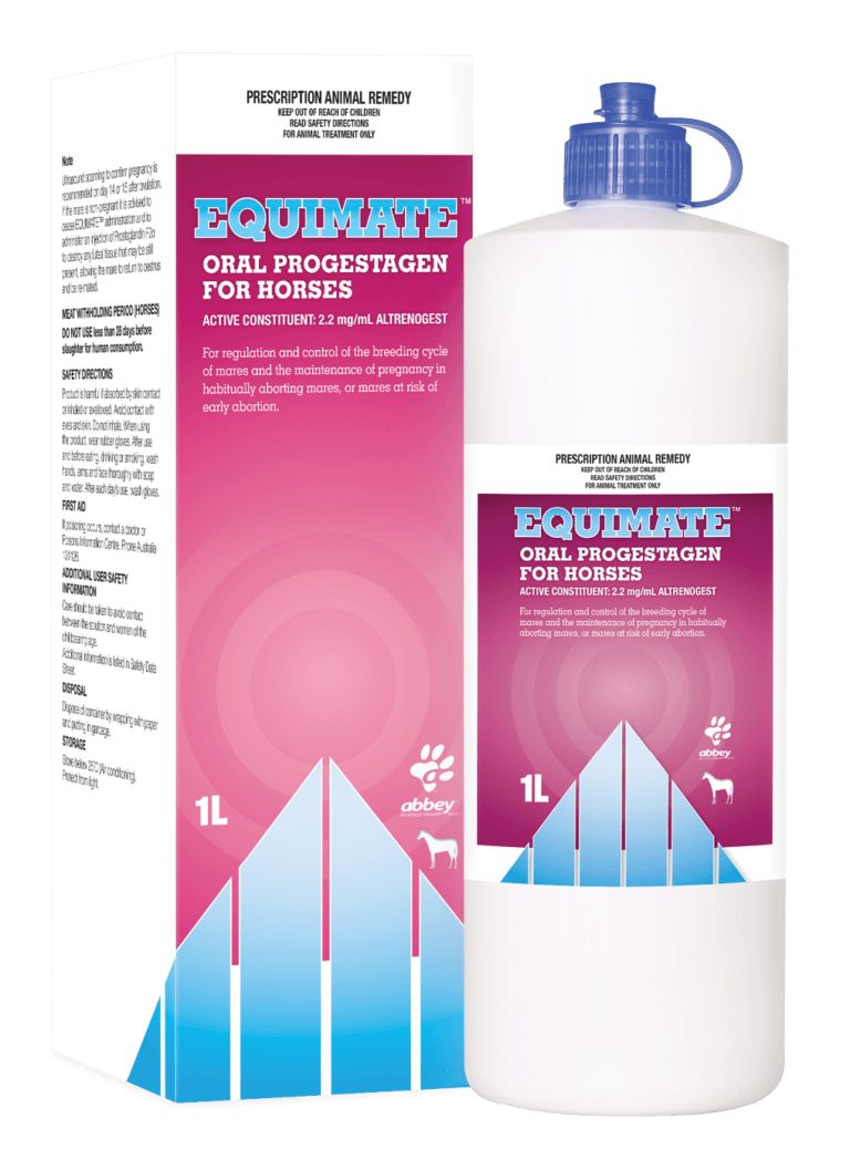 EQUIMATE™ Oral Progestagen for Horses - Abbey Labs