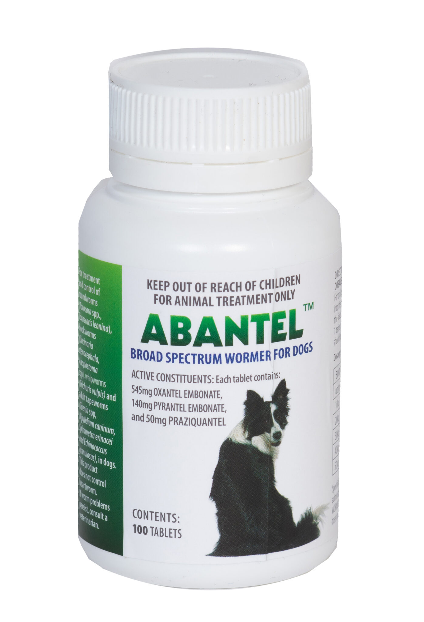 ABANTEL™ Broad Spectrum Wormer for Dogs - Abbey Labs