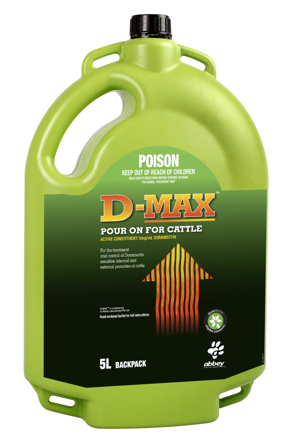 Pour-On Cattle Drench - D-MAX™ Cattle Drench - Abbey Labs