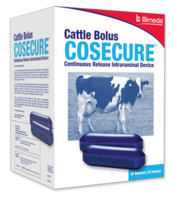 COSECURE Cattle Bolus Continuous Release Intraruminal Device - Abbey Labs