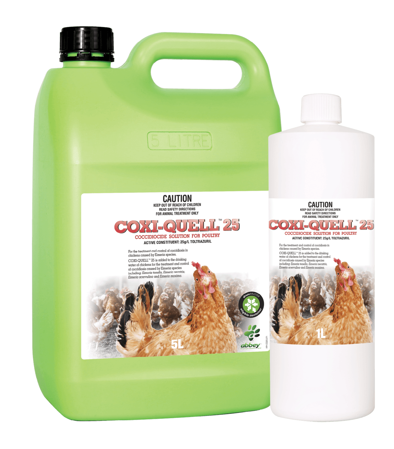 COXI-QUELL™25 Coccidiosis Treatment & Control for Chickens