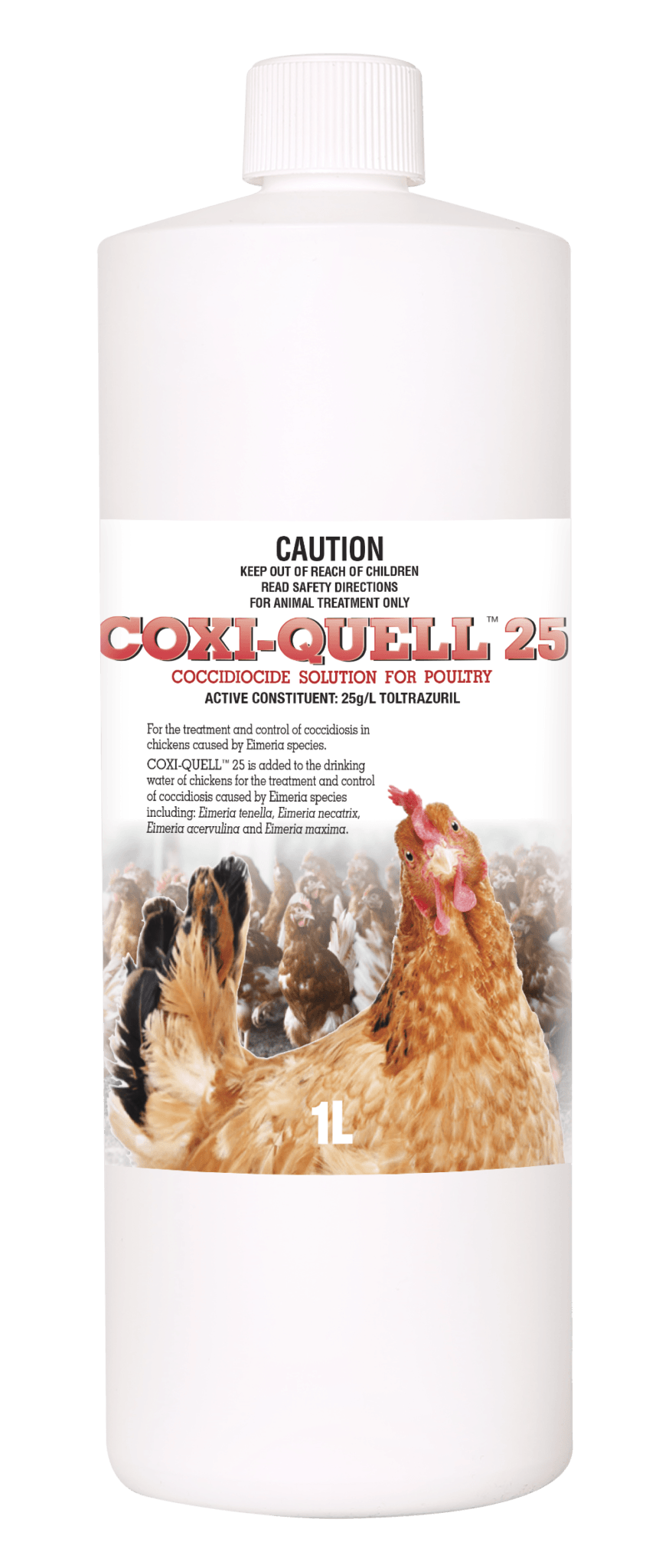 COXI-QUELL™25 Coccidiosis Treatment & Control for Chickens