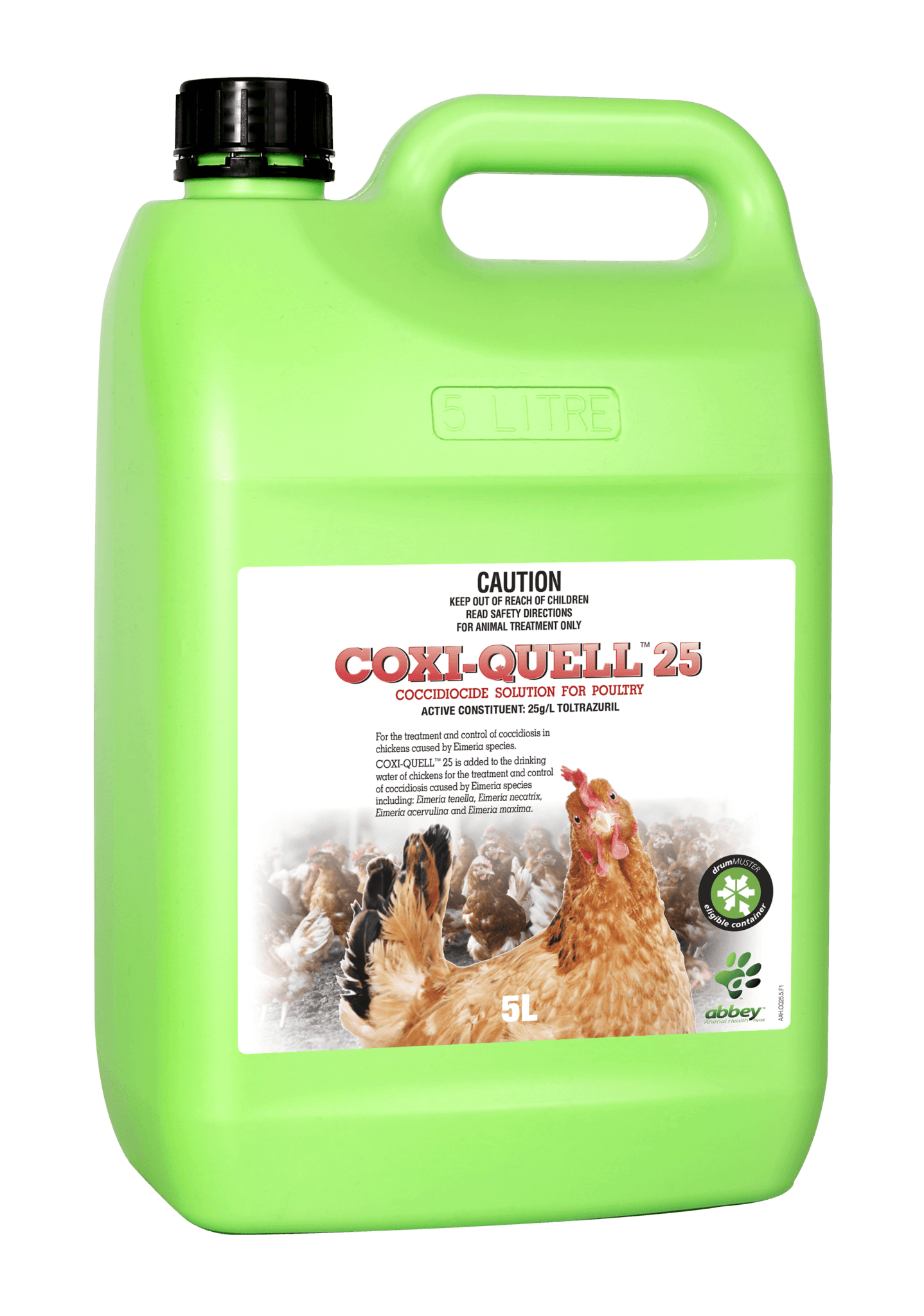 COXI-QUELL™25 Coccidiosis Treatment & Control for Chickens