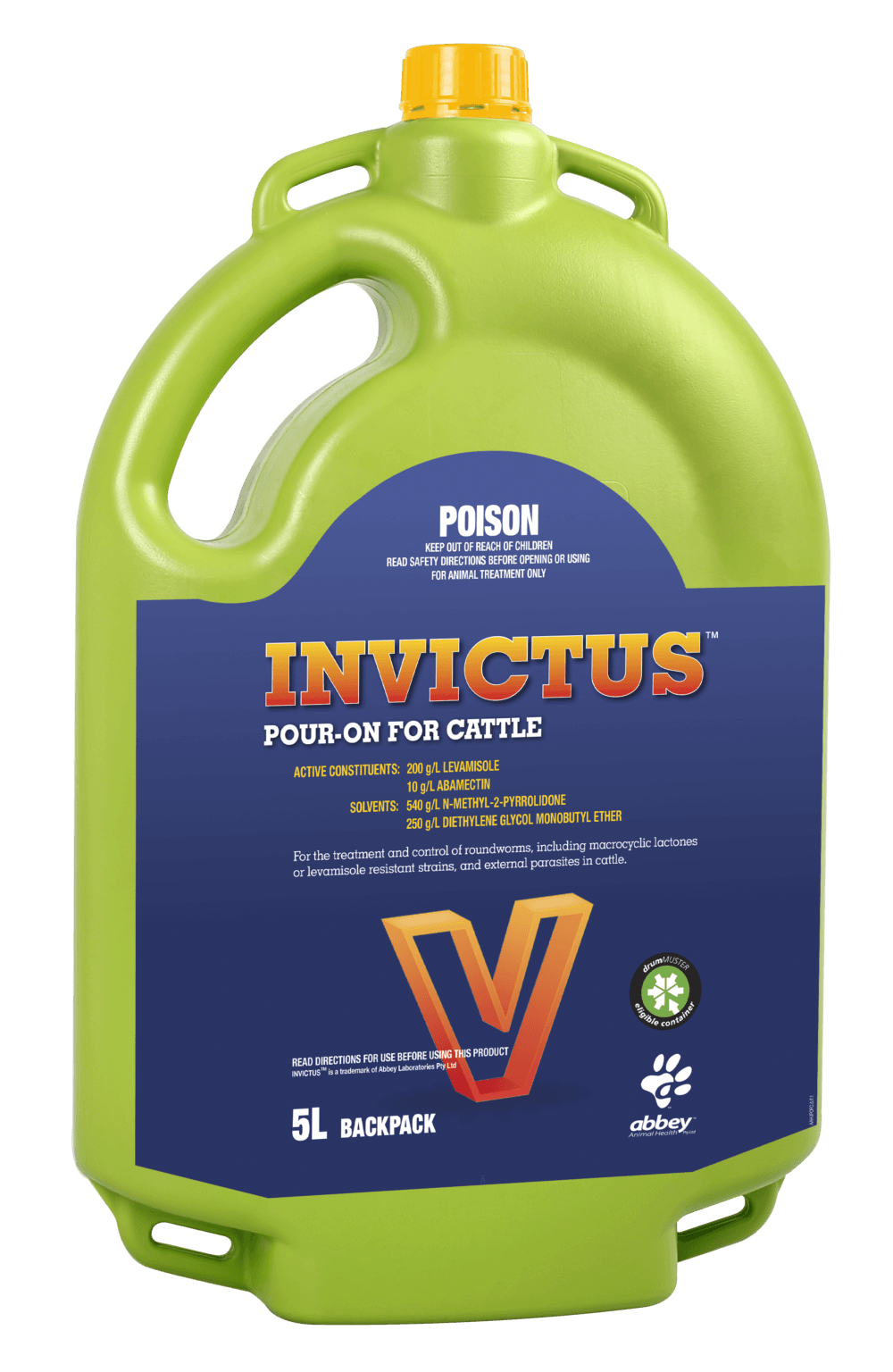 INVICTUS™ Pour On for Cattle - Abbey Labs