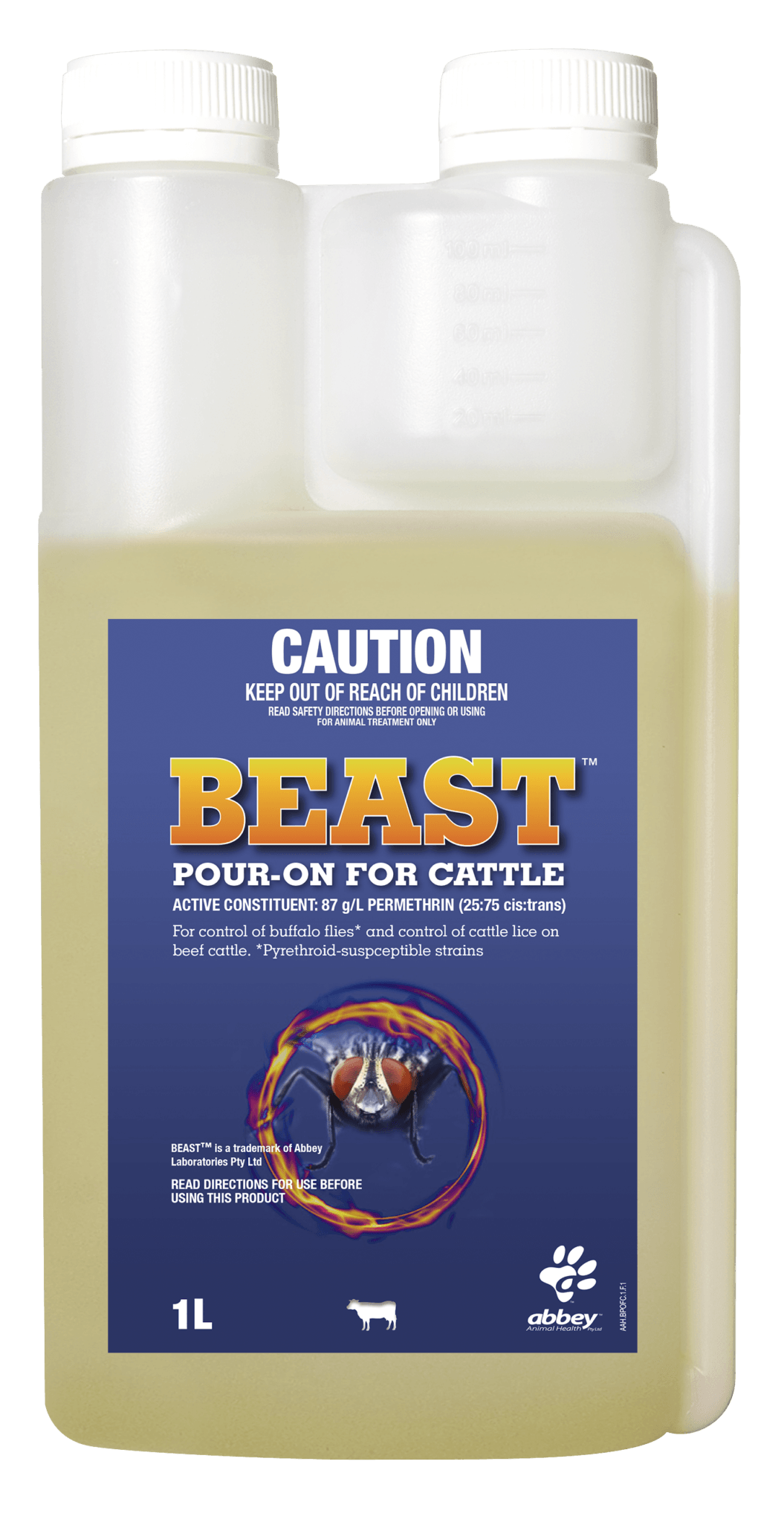 BEAST™ Pour On for Cattle - Abbey Labs